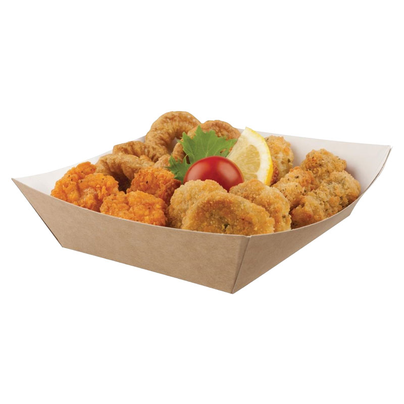 Large Kraft Meal Tray (Case/500)