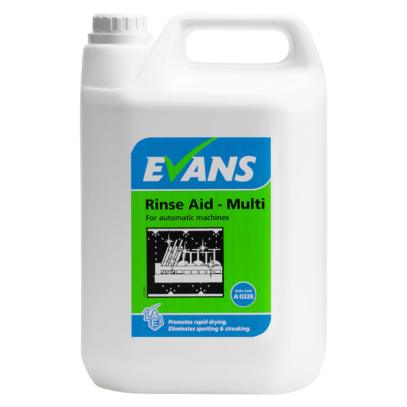Evans Rinse Aid 5L (Case/2)