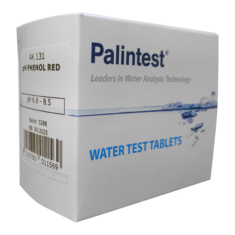 Palintest Phenol Red Photometer Tablets (Pack/250)