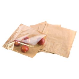 Brown Kraft Window Bag 8.5x8.5" (Case/1,000)