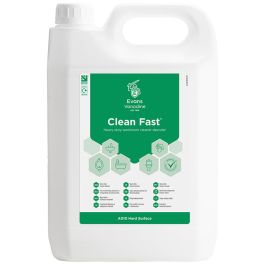 Evans Clean Fast Bactercidal Washroom Cleaner 5L (Case/2)