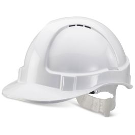White Vented Safety Hemet