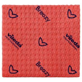 Vileda Breazy Cloth Red (Pack/25)
