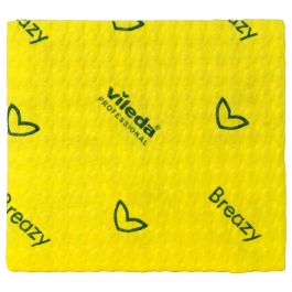 Vileda Breazy Cloth Yellow (Pack/25)