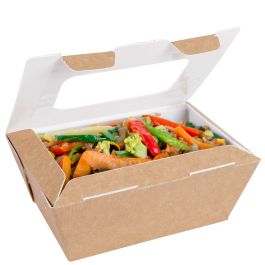 Small Food To Go Box With Window (Case/360)