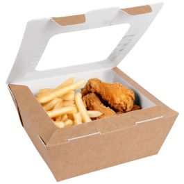 Medium Food To Go Box With Window (Case/270)
