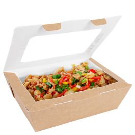 Large Food To Go Box With Window (Case/180)