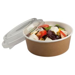 Kraft Multi Food Pot with Lid 550ml (Case/250)