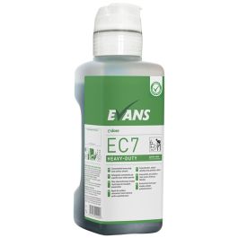 Evans EC7 Heavy Duty Hard Surface Cleaner 1L (Case/4)