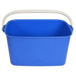 9L Oblong Window Cleaning Bucket Blue