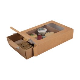 SMALL PLATTER BOX WITH WINDOW CASE/50 01PLTSTS