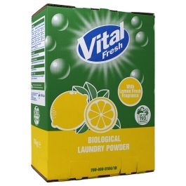 Vital Fresh Lemon Biological Laundry Powder 10kg