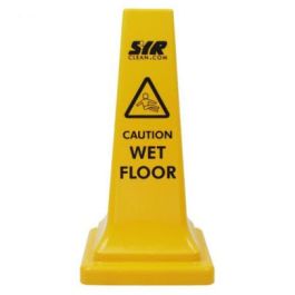 21" Sentry Safety Cone - Caution Wet Floor