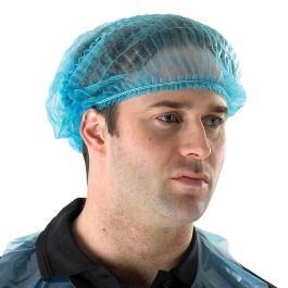 Disposable Blue Mob Caps (Case/1,000)