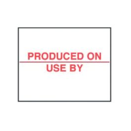 Food Safety Labels 20x16mm - 14,000 labels