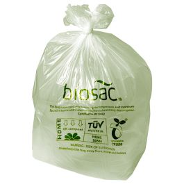 Biosac Compostable Refuse Sacks 10L (Case/500)